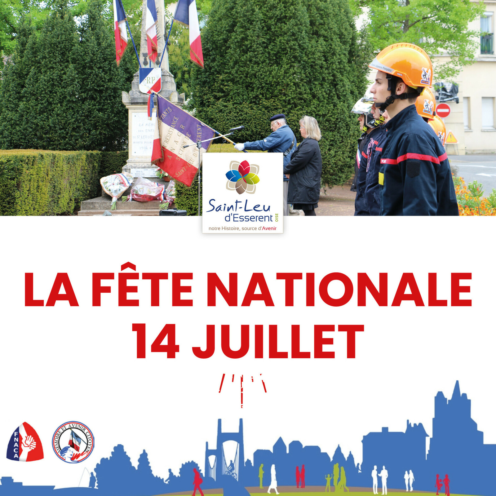 Commémoration de la fête nationale 14/07